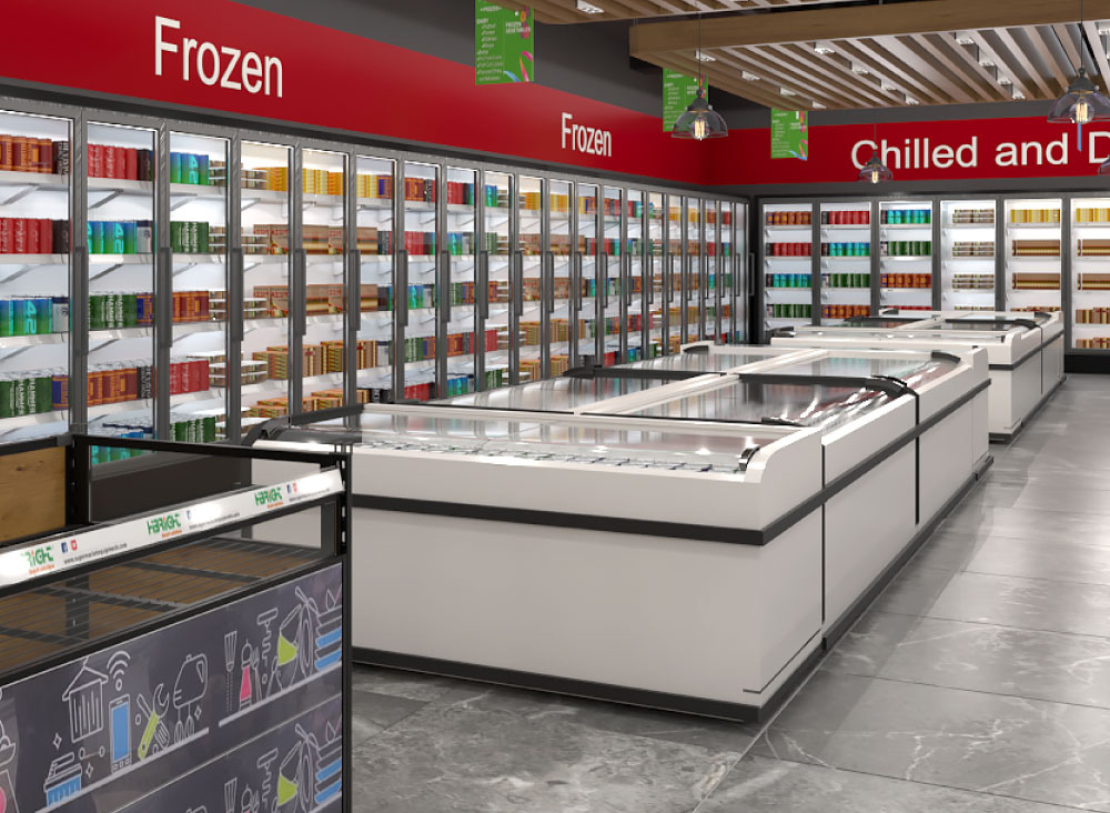 Supermarket Refrigeration, Supermarket Chiller, Supermarket Freezer ...